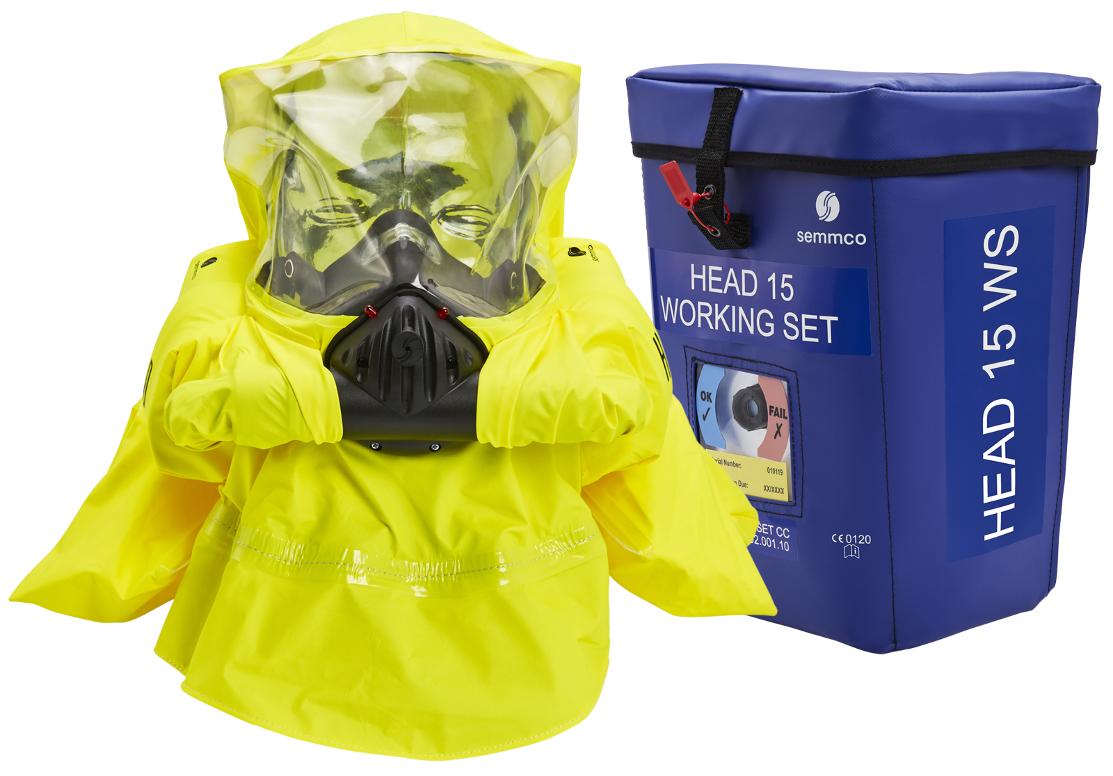 HEAD15 Working/Rescue Breathing Apparatus - Semmco LPS