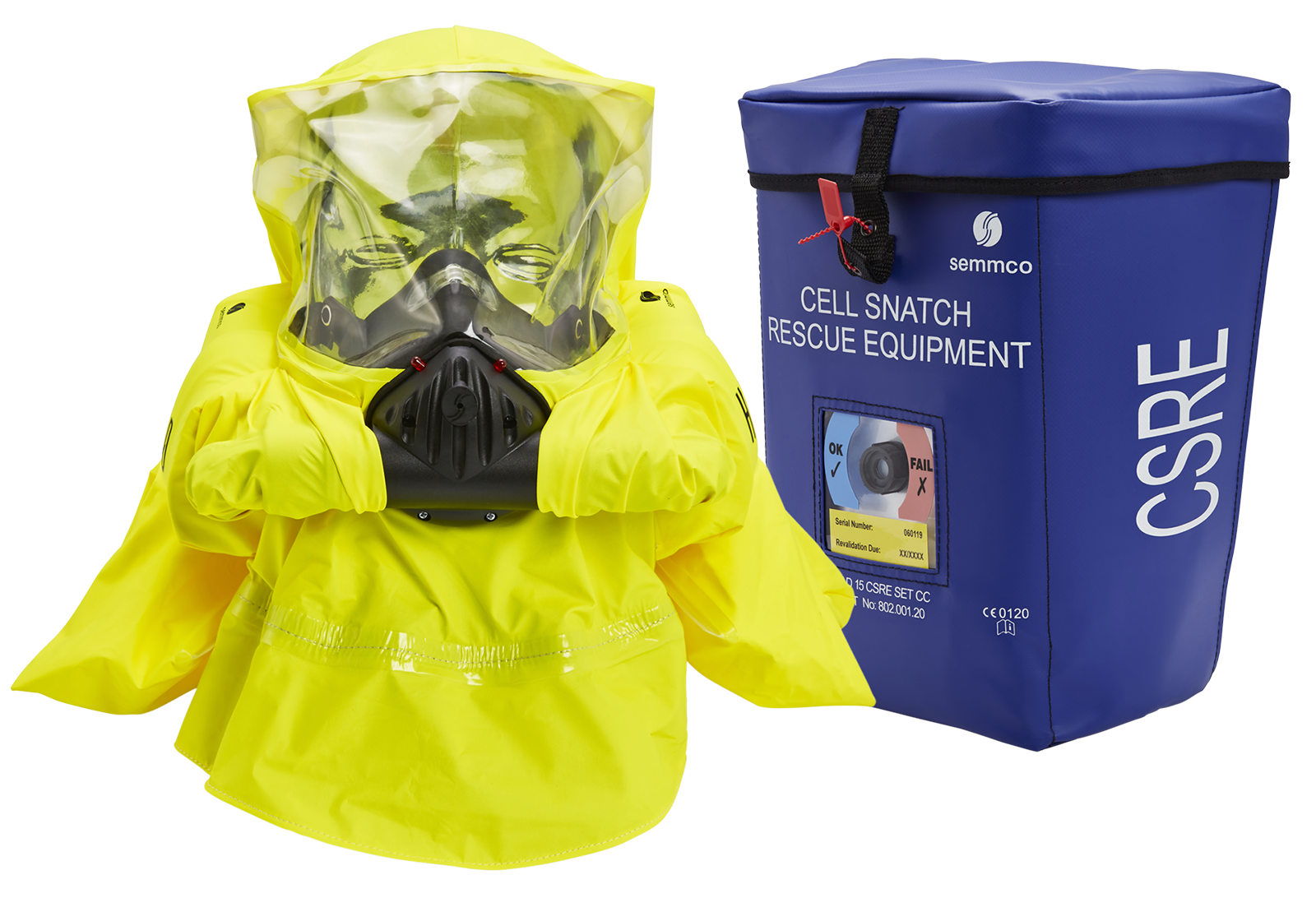 HEAD15 RPE/CSRE Working Rescue Breathing Apparatus - Semmco LPS