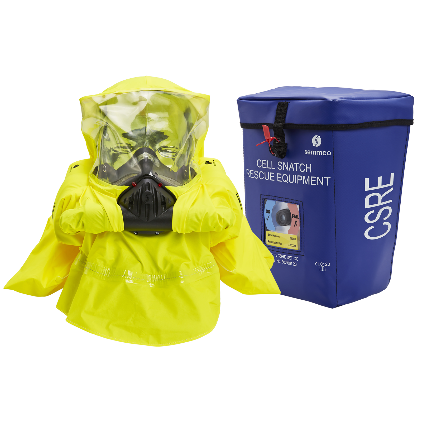 HEAD15 RPE/CSRE Working Rescue Breathing Apparatus - Semmco LPS